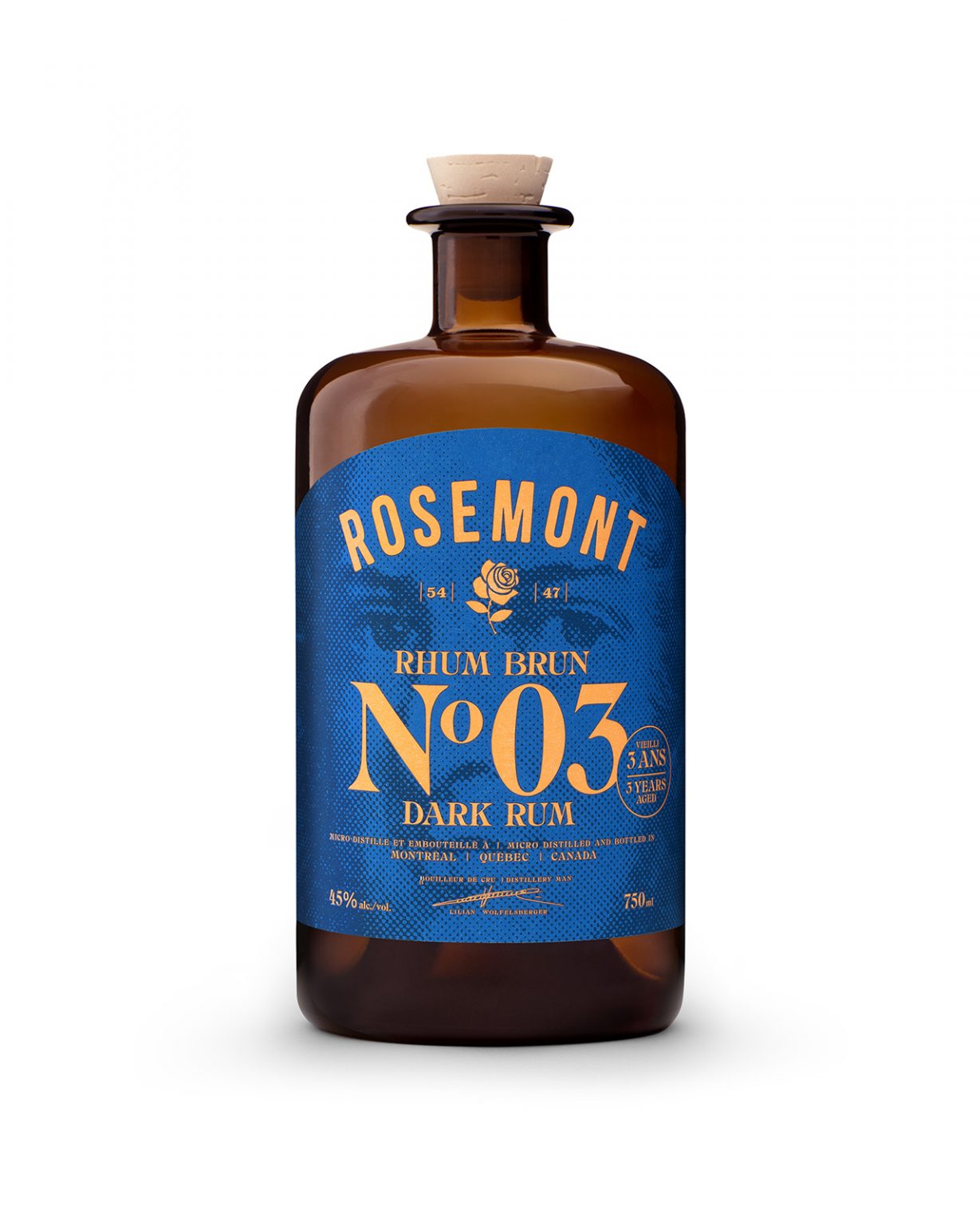 Rosemont Rhum brun nº 03 | Distillerie de Montréal